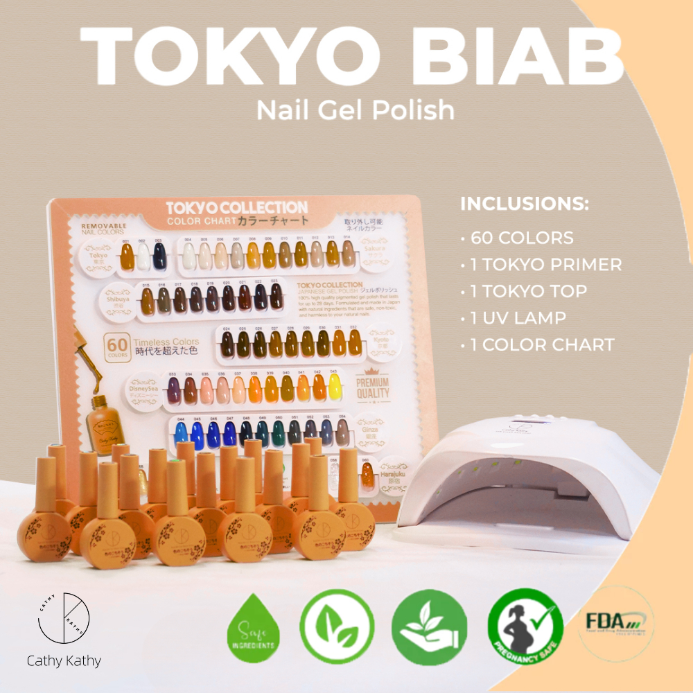 Cathy Kathy Tokyo 2in1 Builder In A Bottle BIAB Complete Set 60 Shades ...