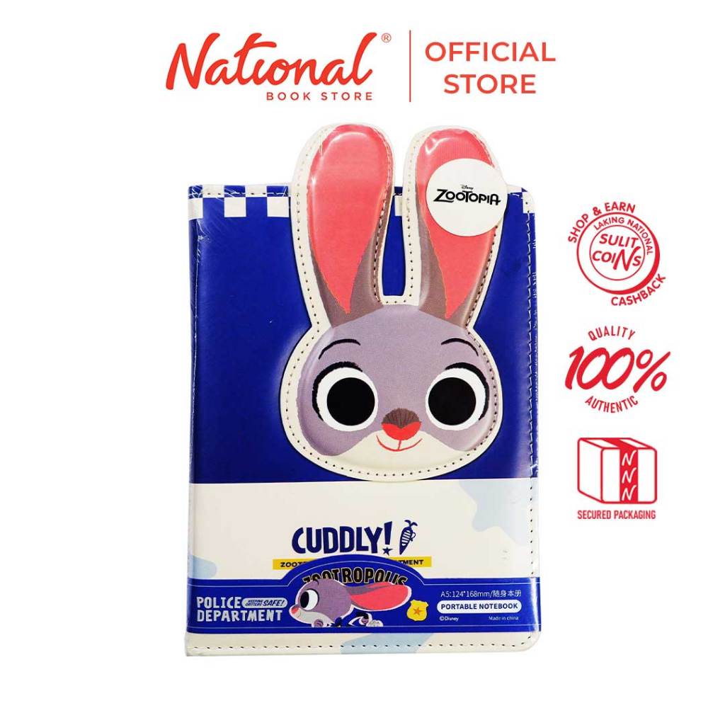 Zootopia Judy Leather Notebook A5 | Shopee Philippines