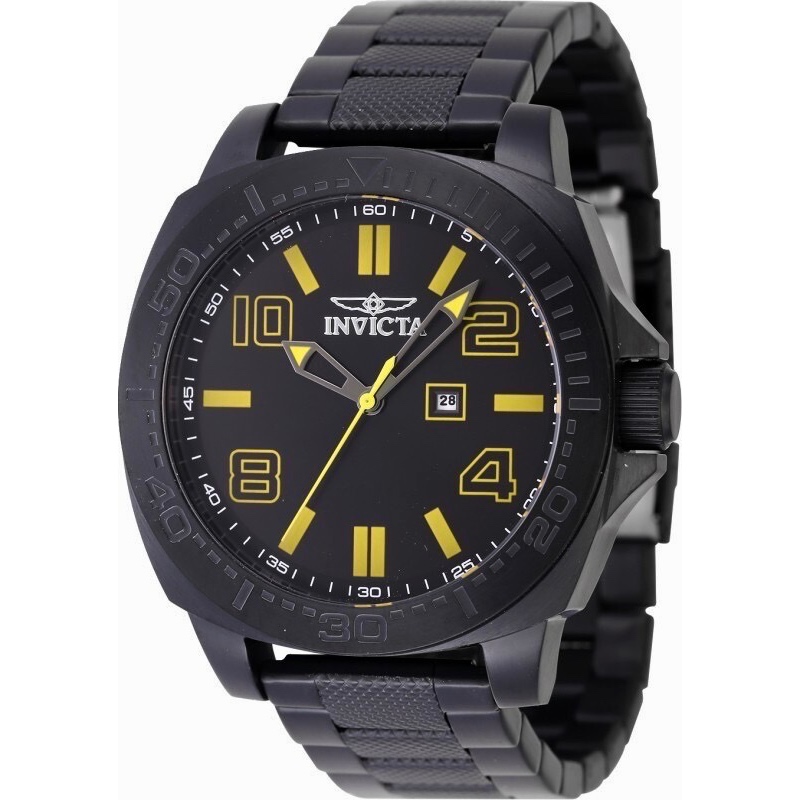 Original Invicta Men's Speedway 46mm Black Dial Watch Model 46888 ...