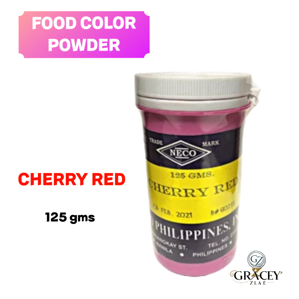 NECO Food Color - Cherry Red, 125gms | Shopee Philippines