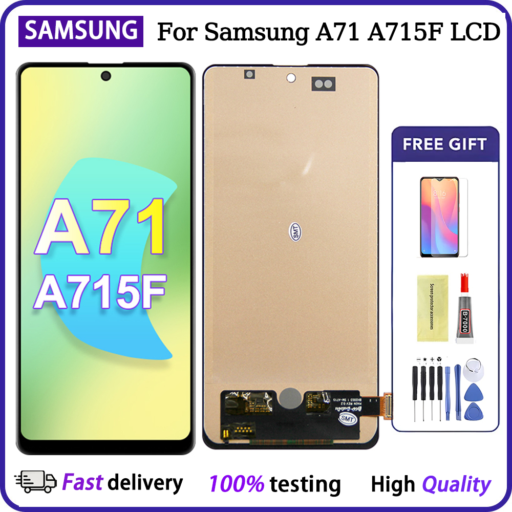 For Samsung Galaxy A71 LCD DIsplay Touch Screen Digitizer Assembly ...