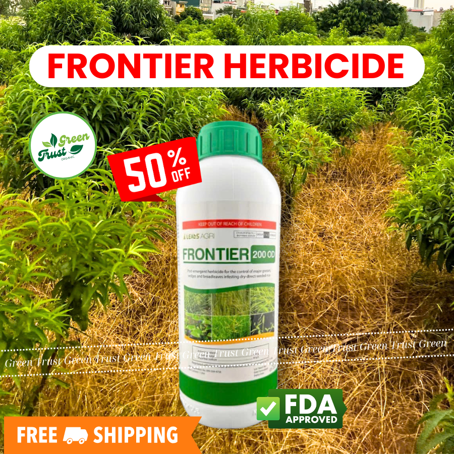 [BUY 2 GET 3] Frontier Herbicide 1 Liter - Kills Weeds Completely, Safe ...