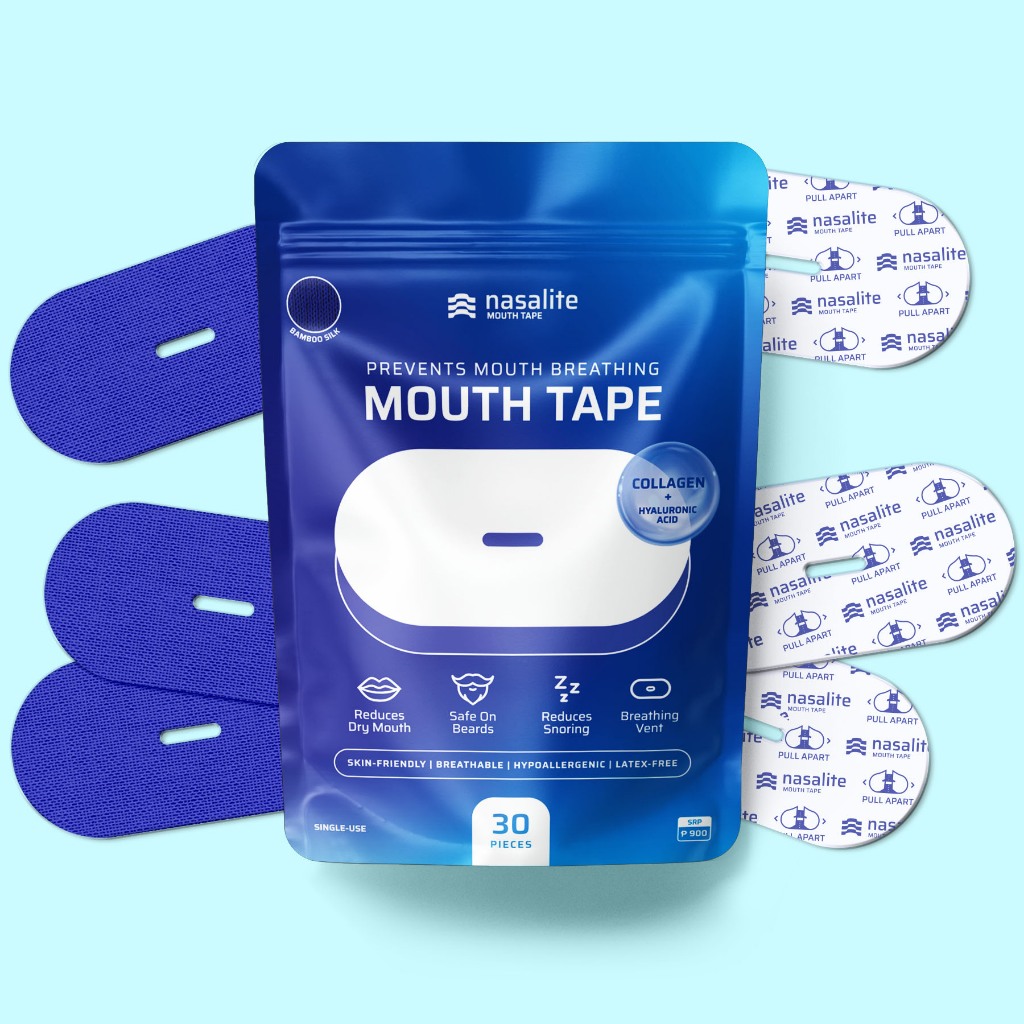 Nasalite Mouth Tape - Stop Mouth Breathing & Reduce Snoring & Dry Mouth ...
