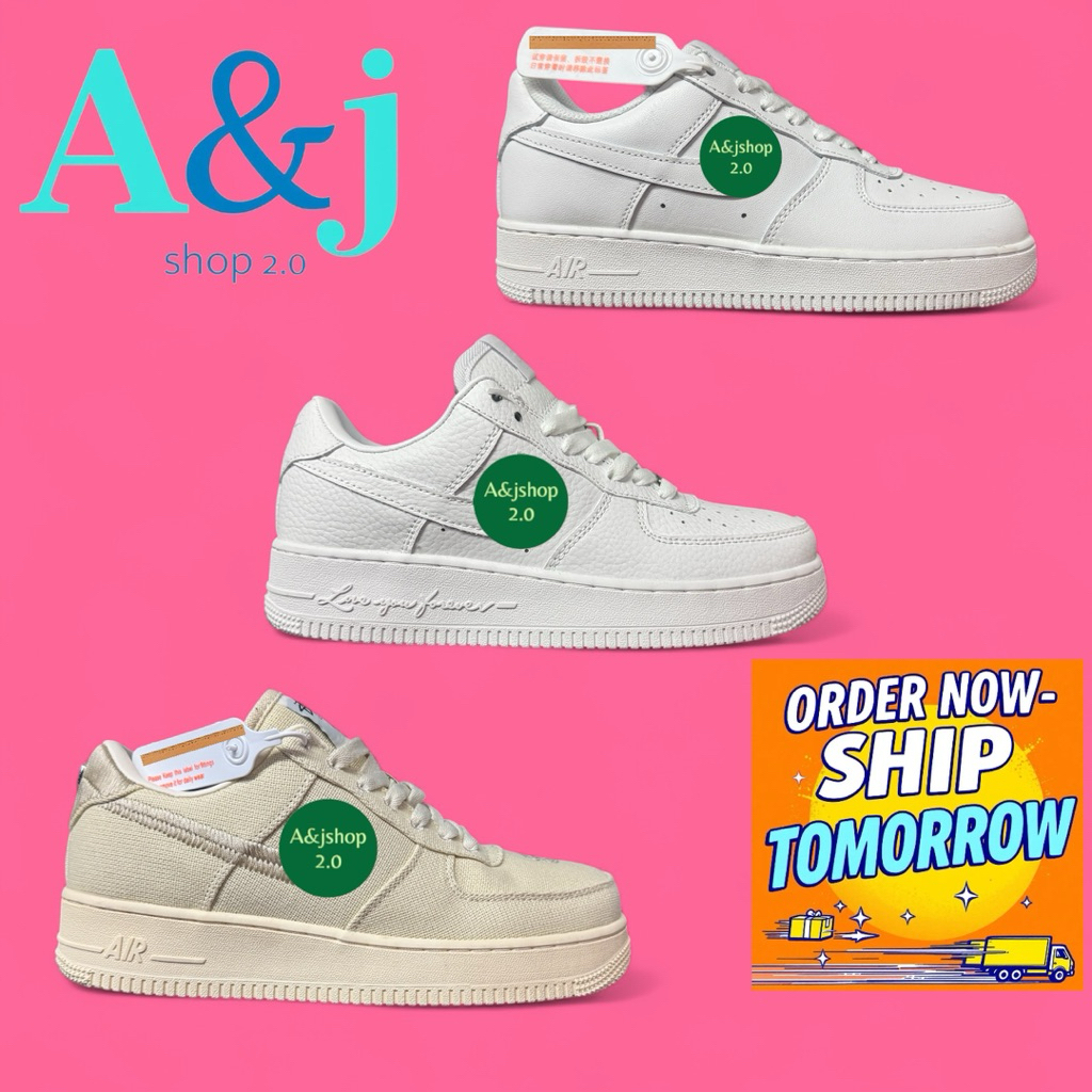 A&JSHOP 2.0 FASHIONABLE SHOES COLLECTION AF1 stussy drake nocta Men ...