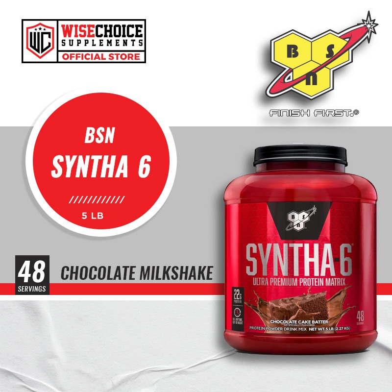 Bsn Syntha 6 Protein Powder 5 lbs | Shopee Philippines