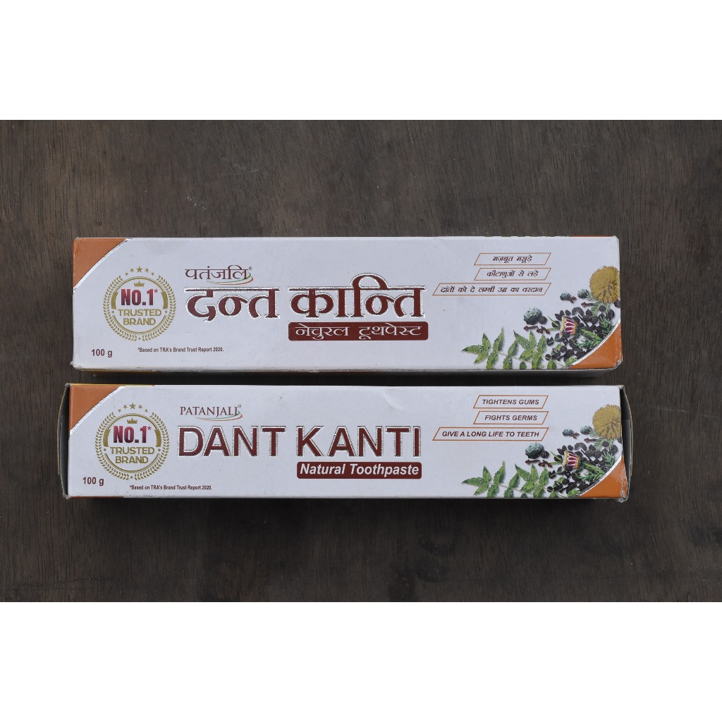 Patanjali Dant Kanti Natural Toothpaste 100g | Shopee Philippines