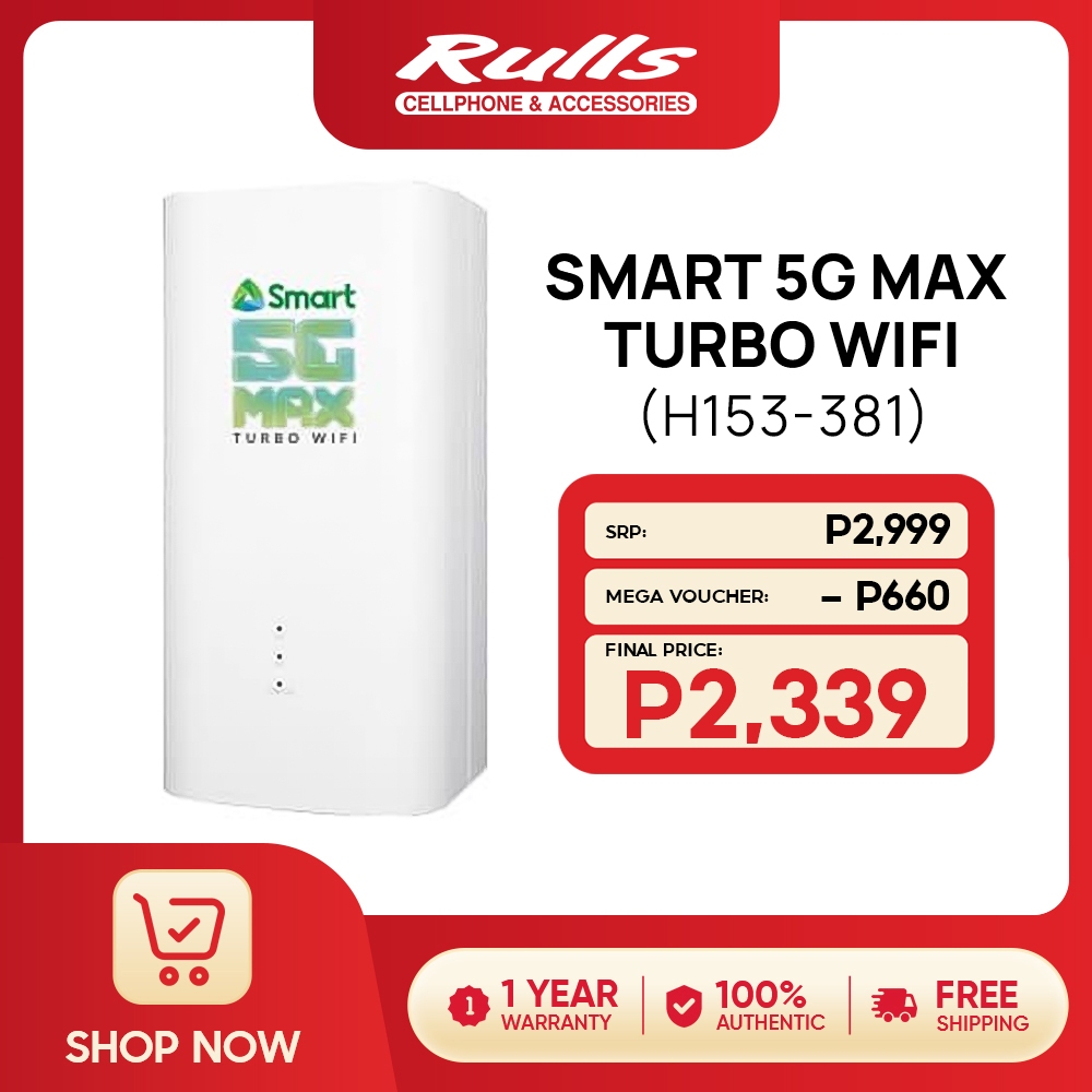 PLDT Home WiFi 5G+ (H153-381) / Smart 5G Max Turbo WiFi (H153-381 ...