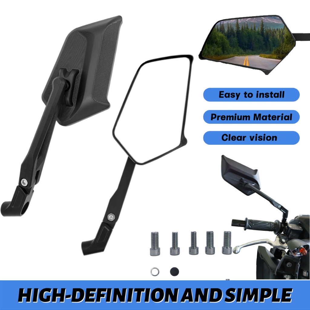 Motorcycle Side Mirror Street King Anti-glare Street King Adjustable ...