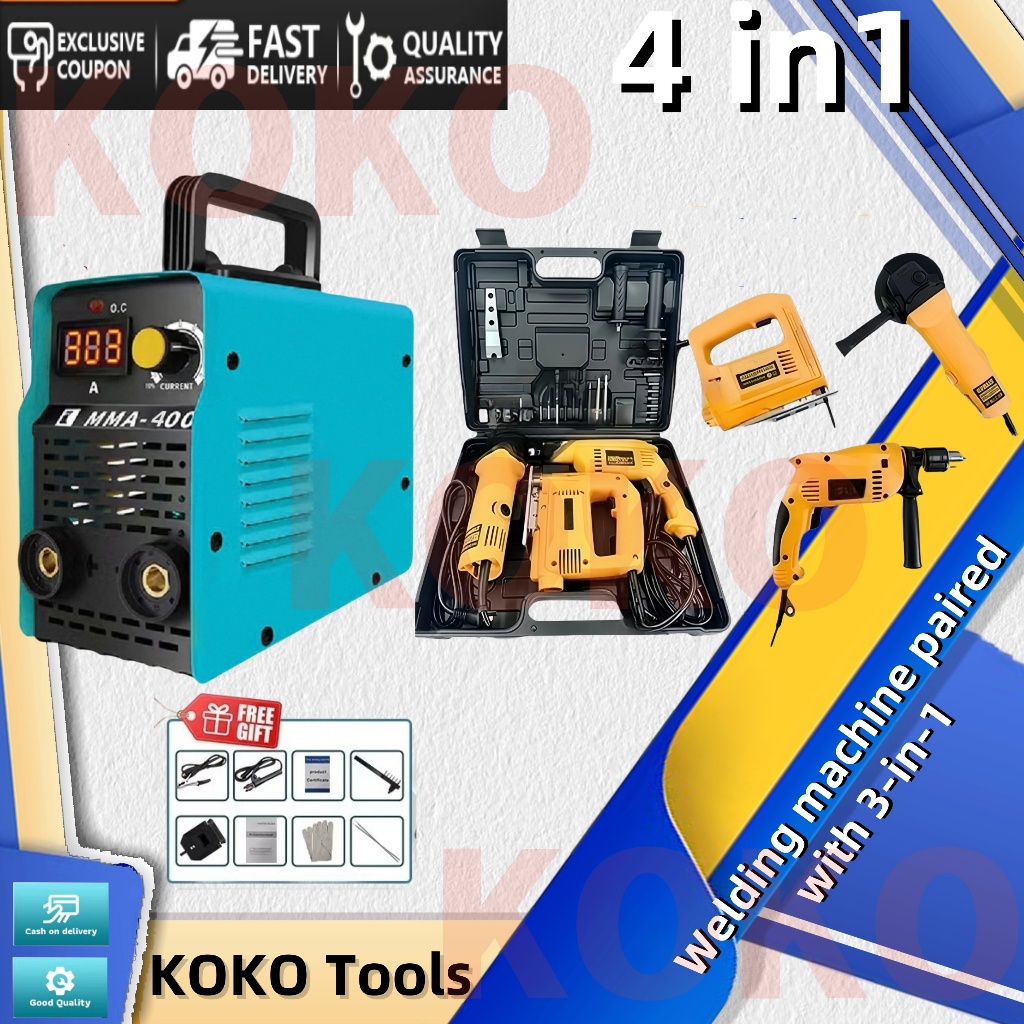 KOKO Welding Machine Portable Inverter – Angle Grinder and Drill ...