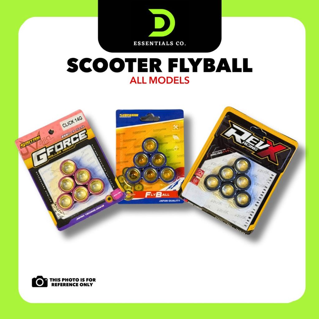 REV X & SAIYAN CVT FLYBALL FOR CLICK/MIO/NMAX/AEROX/MIOI125 AND MORE ...