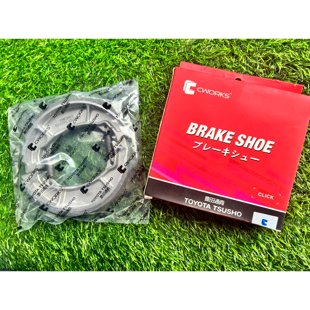 ORIG CWORKS BRAKE SHOE FOR ALL HONDA CLICK | Shopee Philippines