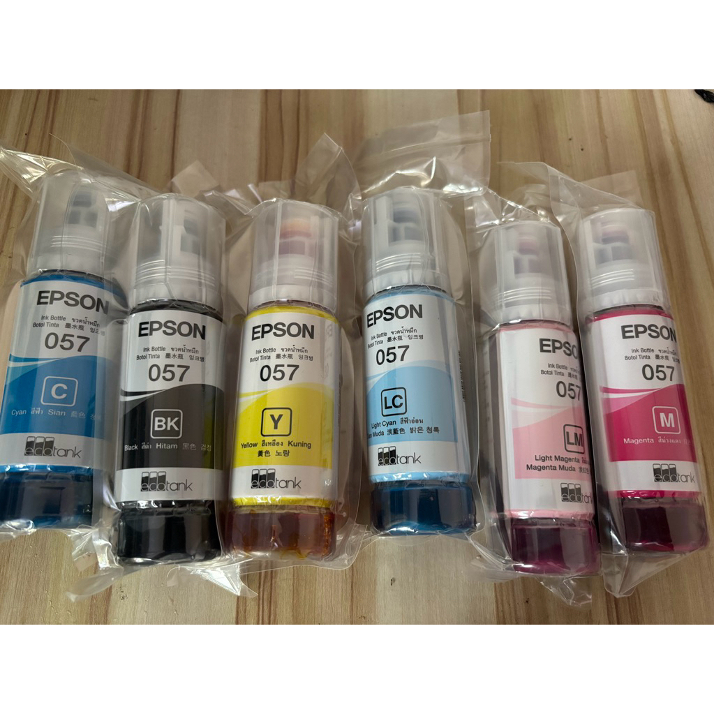 epson original ink 057 for L8050 and L18050 sealed changed ink to ...