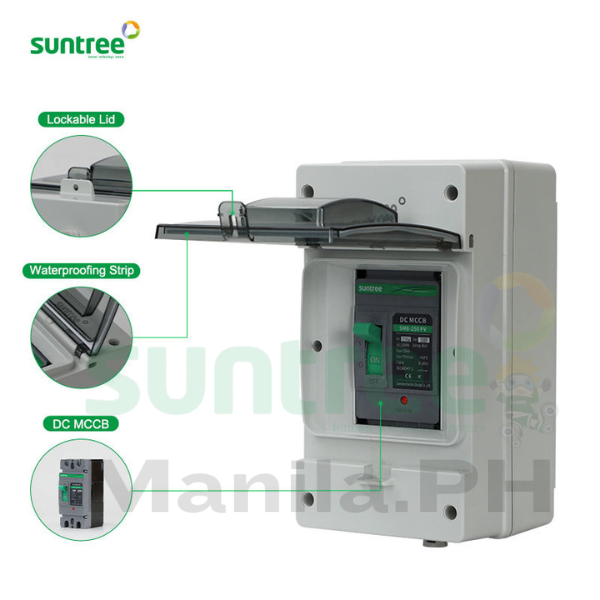 SUNTREE DC MCCB SM8-125PV SM8-160PV SM8-200PV SM8-225PV SM8-250PV 2P ...