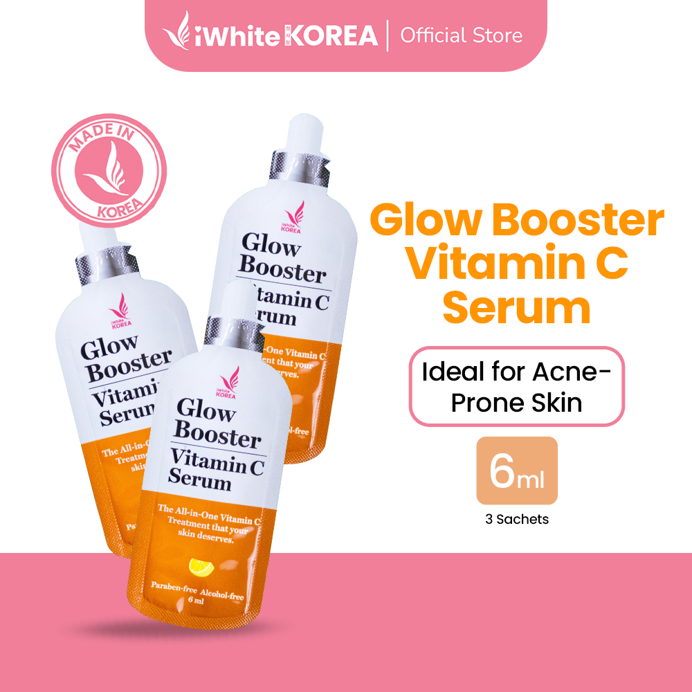 iWhite Korea Vitamin C Serum Sachet 6ml - (Bundle of 3) | Shopee ...