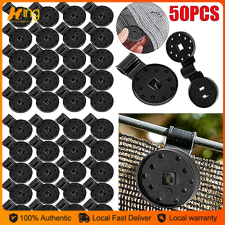 20/50/100PCS 】 Sunshade net fixing clip, Greenhouse sunshade cloth clip ...