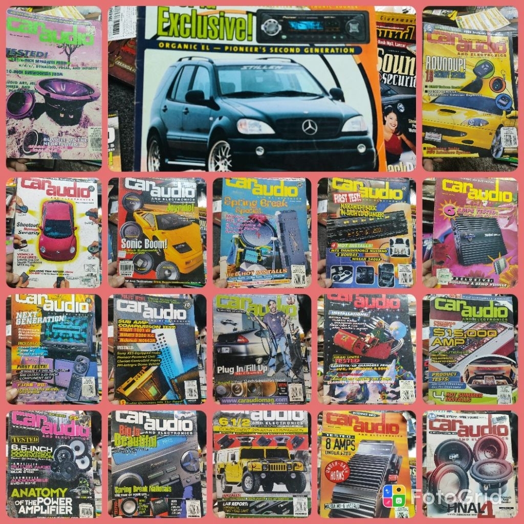 Vintage Preloved Car Magazines (CAR AUDIO) 6/16 | Shopee Philippines