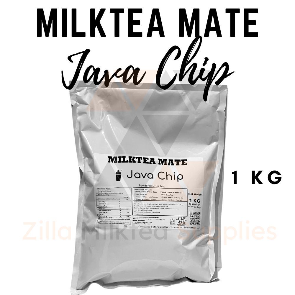 MLKT Java Chip Powder 1kg for Milktea, Milk Tea, Shakes and Frappe | Shopee Philippines