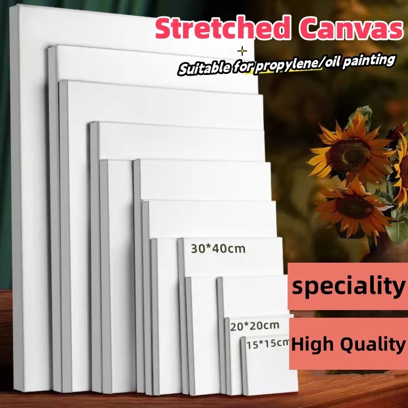 Canvas Board Painting Plain Cotton Painting Canvas Panels for Acrylic ...