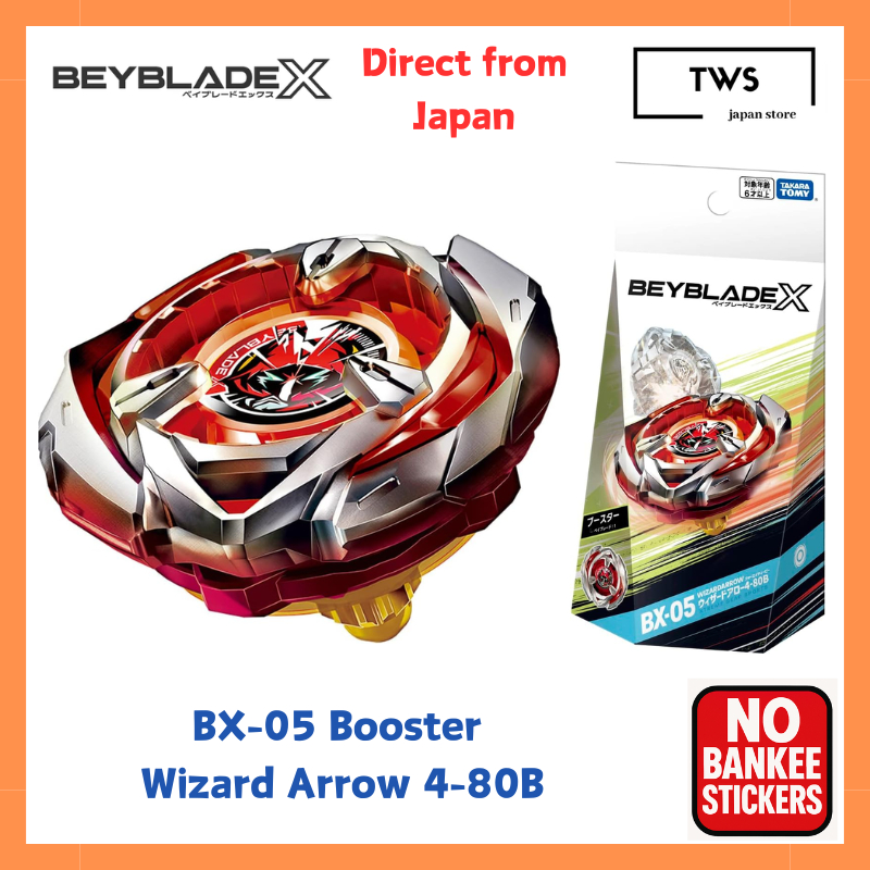 Takara Tomy BEYBLADE X BX-05 Booster Wizard Arrow 4-80B | Shopee Philippines