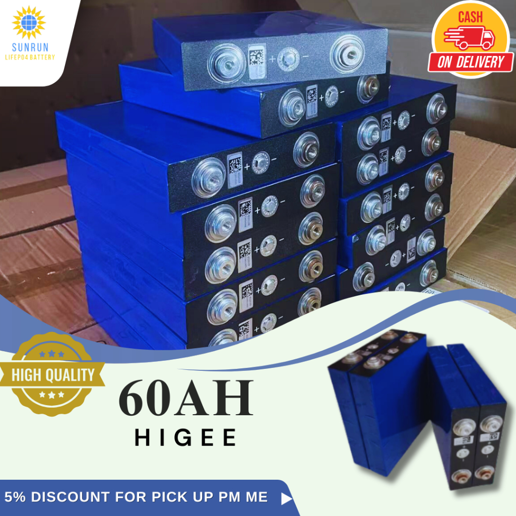 60AH TOPBAND / 60AH HIGEE 3.2V BRANDNEW LIfePO4 Battery Lithium Battery ...