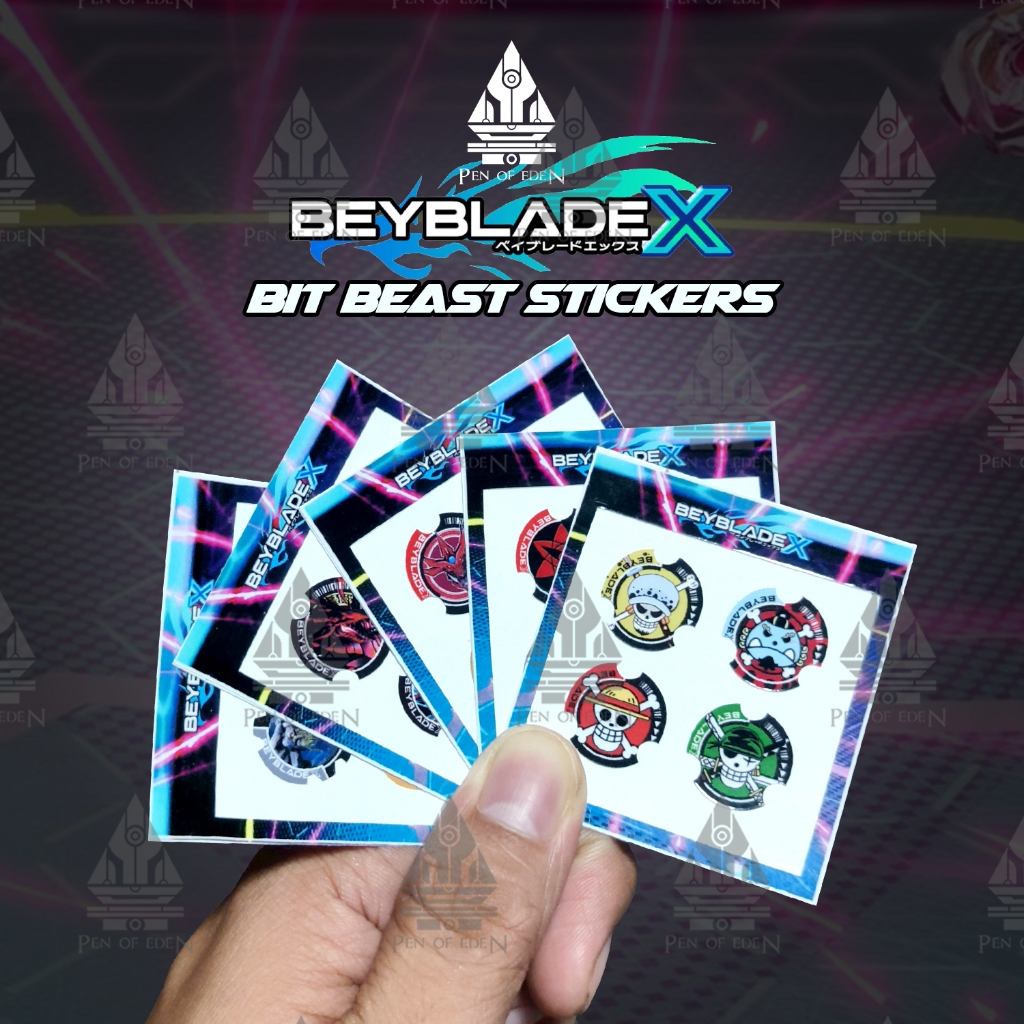 Beyblade X Bit Beast Sticker | Shopee Philippines