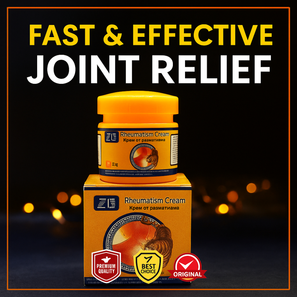 Joint Relief Cream Original for Rheumatism, Muscle & Arthritis Pain ...