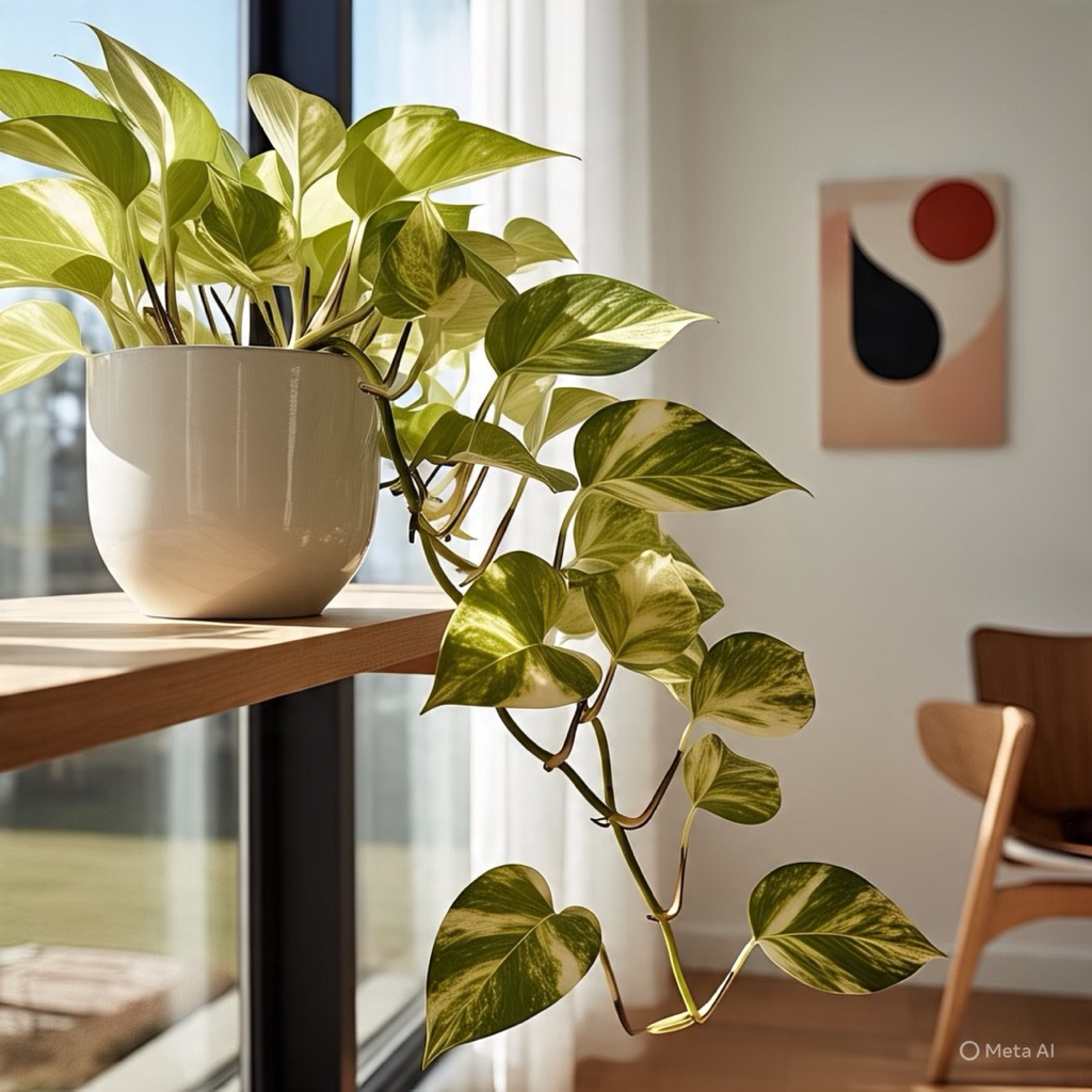 Golden pothos Easy to grow Trailing 12 inches long per order with bulb ...