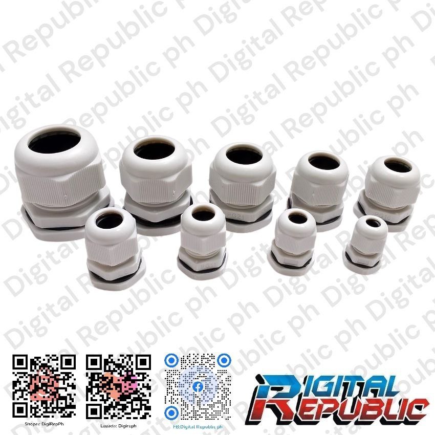 Nylon Cable Gland PG type waterproof cable gland connector PG-7 to PG ...