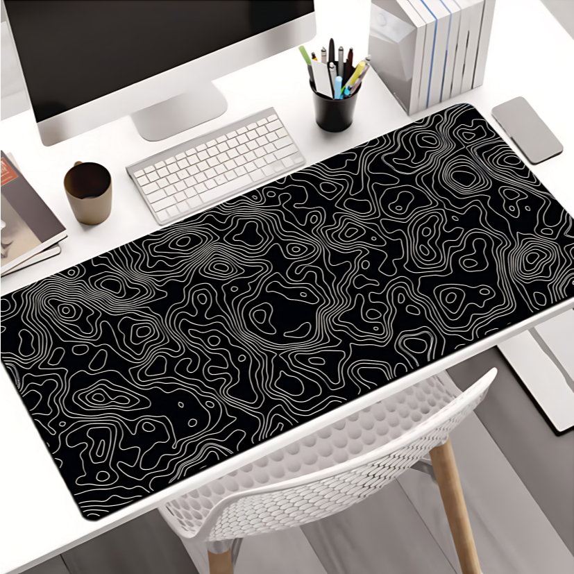 Burr Texture Gaming Mouse Pad Computer Mat Desk Large Mouse Pad Desk ...
