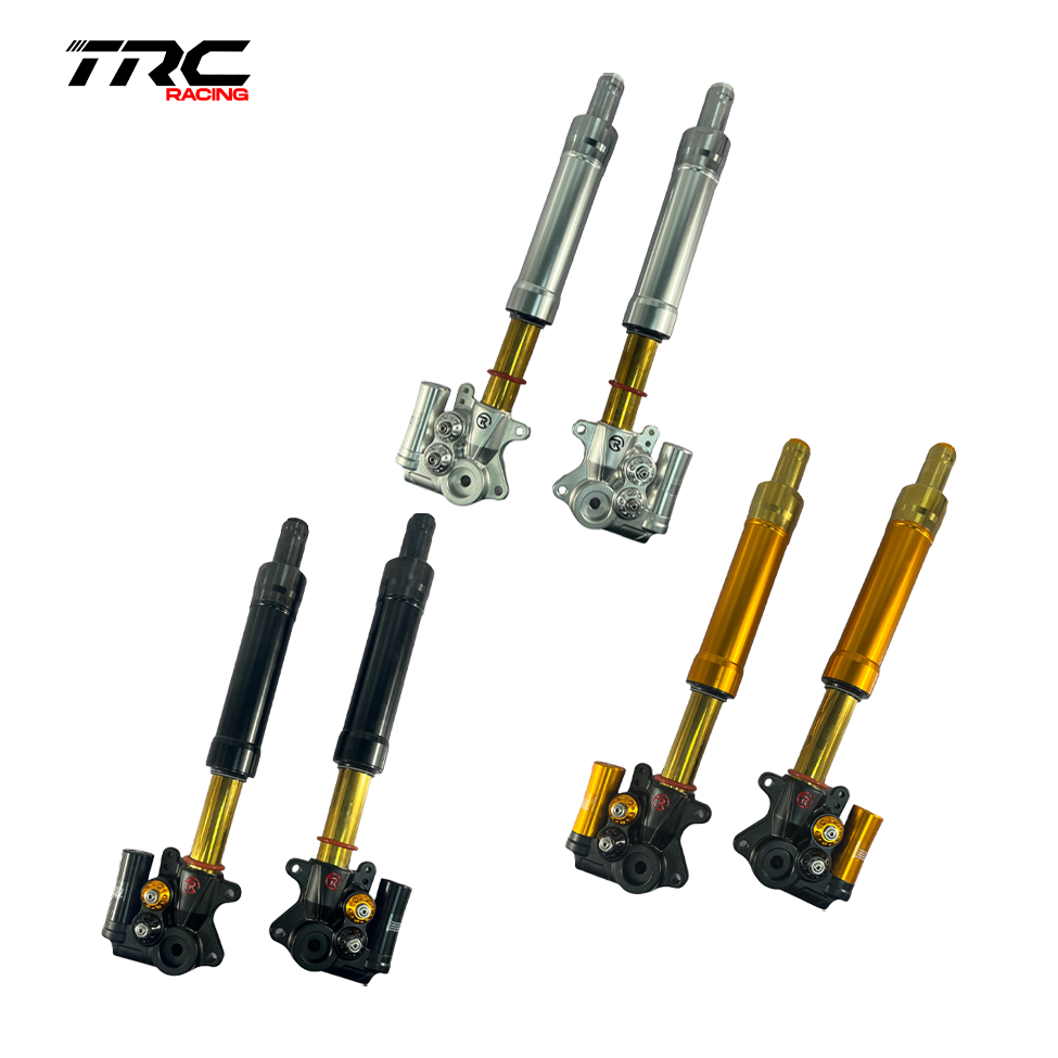 TRC Racing Inverted Front Shock Assembly Fully Adjustable CNC for NMAX ...