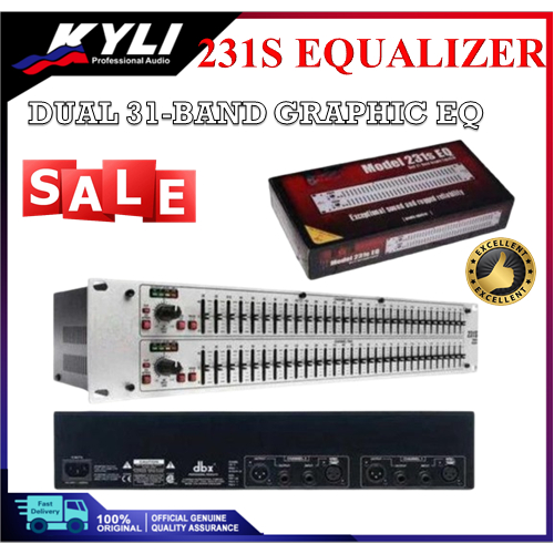 DBX 231S Dual 31- Band Graphic Equalizer | Shopee Philippines