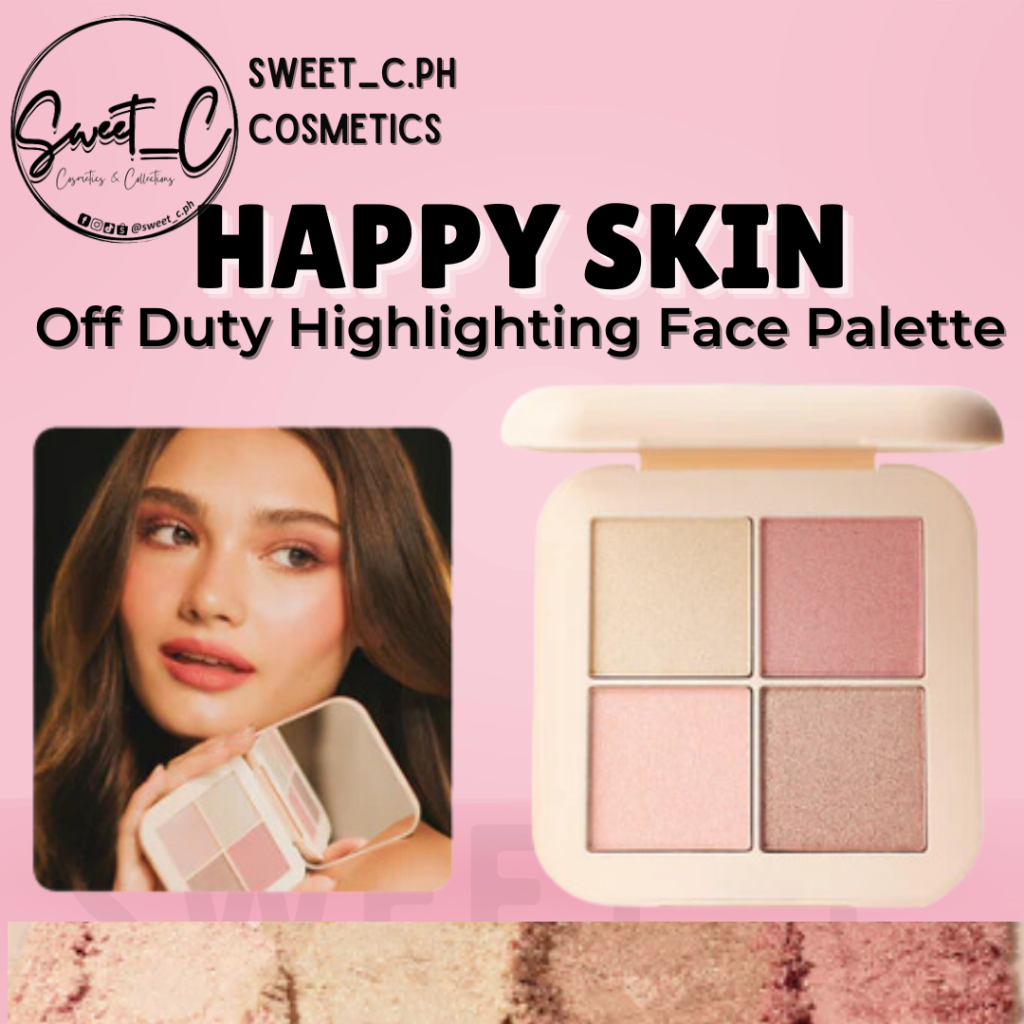 Happy Skin Off Duty Highlighting Face Palette | Shopee Philippines