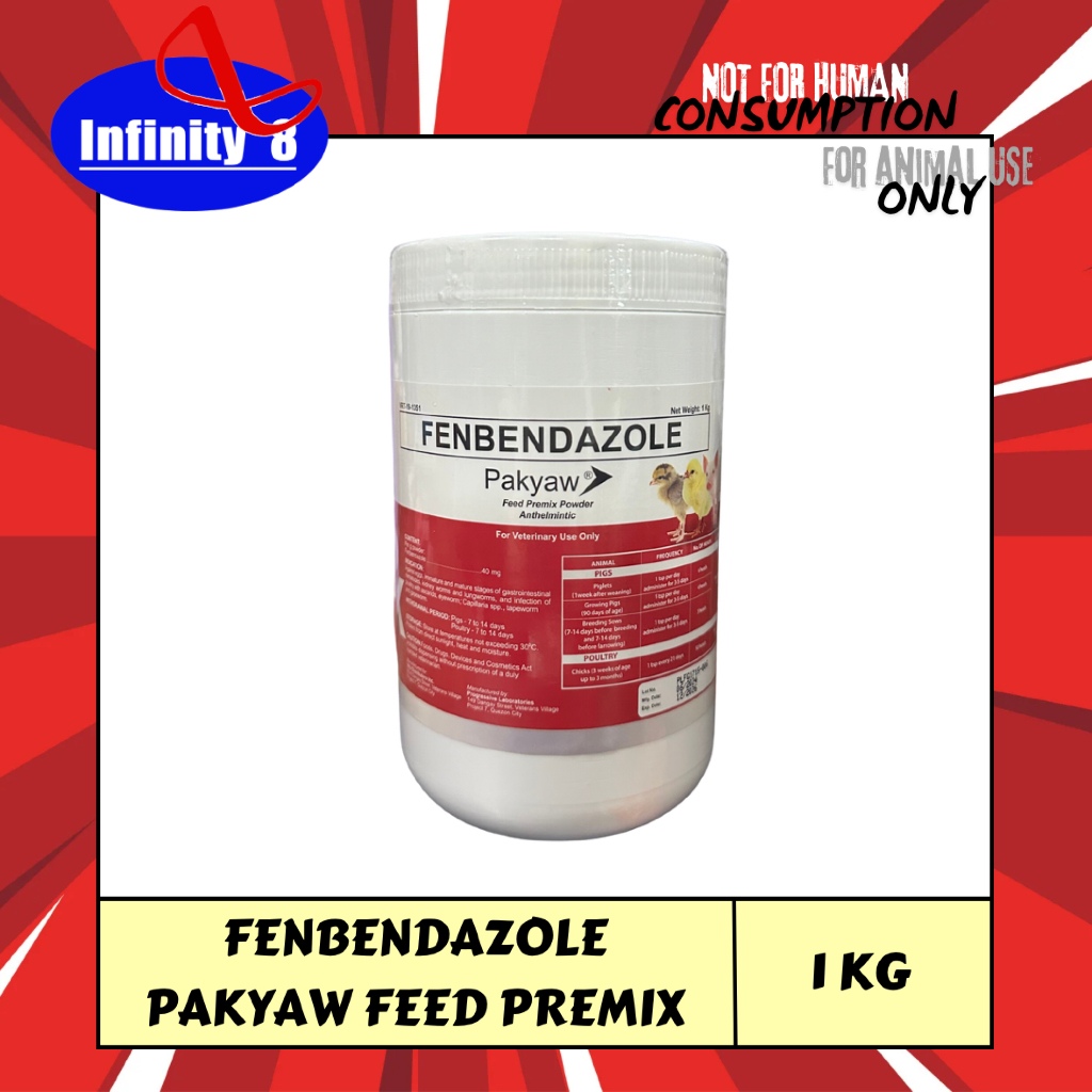 FENBENDAZOLE PAKYAW FEED PREMIX POWDER 1KG | Shopee Philippines