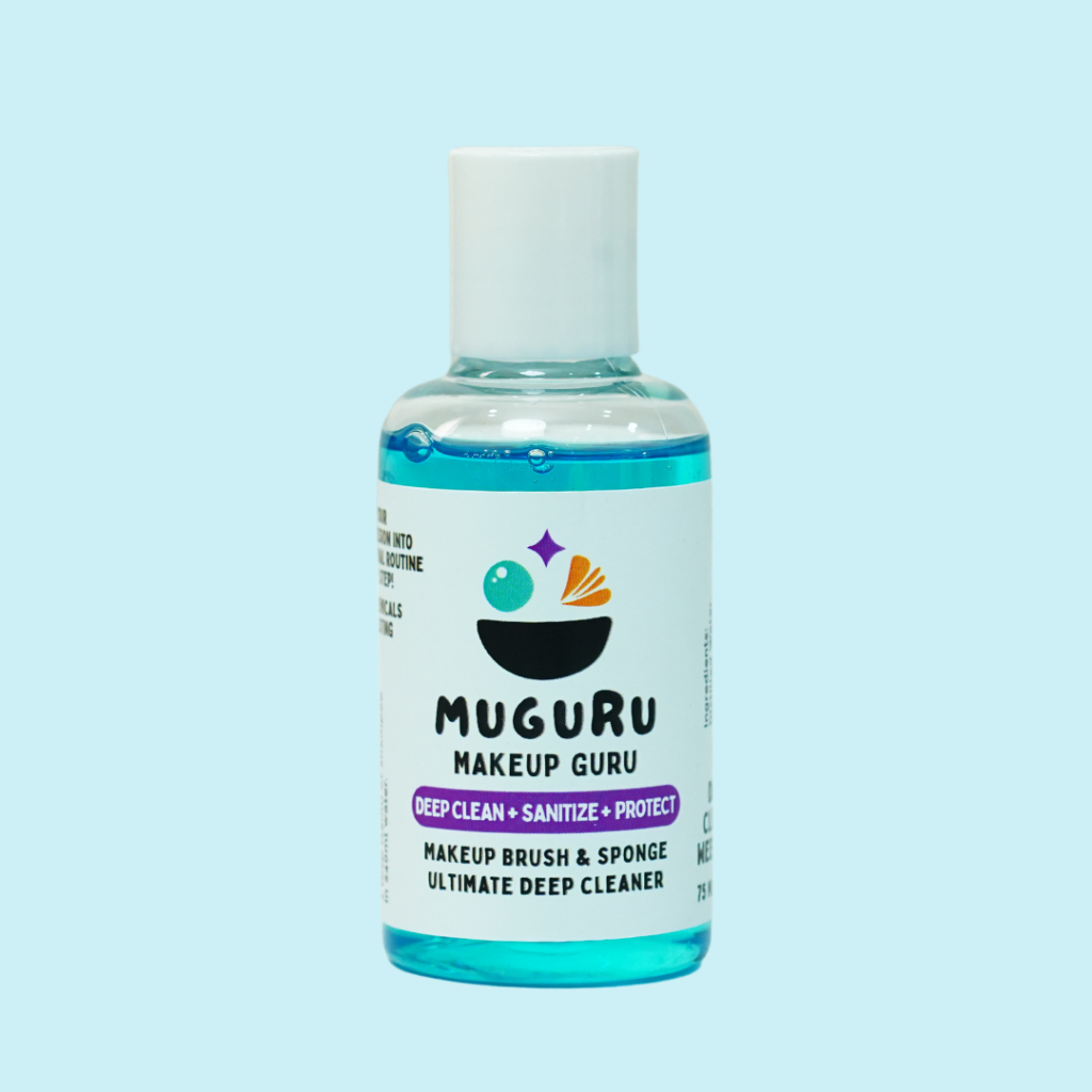 MUGURU Blue Jasmine 75ml Ultimate Makeup Brush Shampoo Professional ...