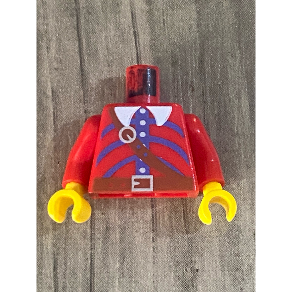LEGO Minifigure, Torso Assembly - Pirate Imperial Armada Brown belt ...