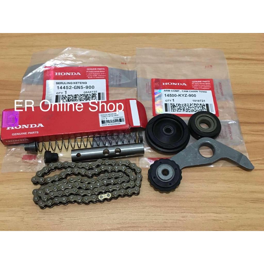 HONDA GENUINE XRM125 FI/RS125 FI TIMING CHAIN ROLLER GUIDE SET ...