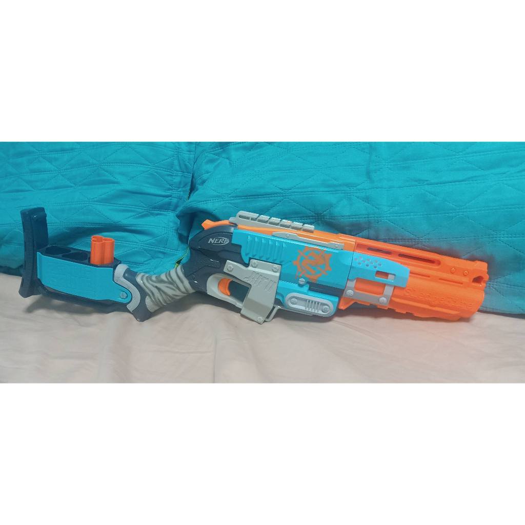 NERF Sledgefire Zombie Strike Series BREAK ACTION Shells Hyper Ultra ...