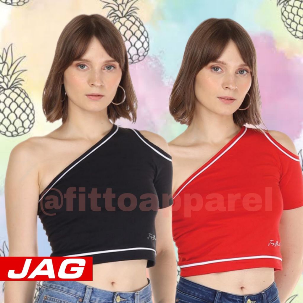 JAG Basic Cropped Fit N. | Shopee Philippines