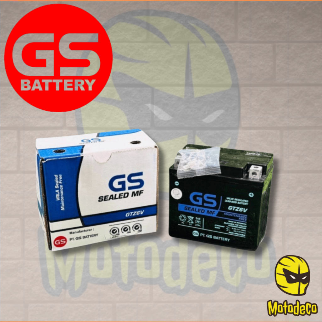 GS BATTERY GTZ6V FOR CLICK / NMAX V2 / AEROX V2 | Shopee Philippines