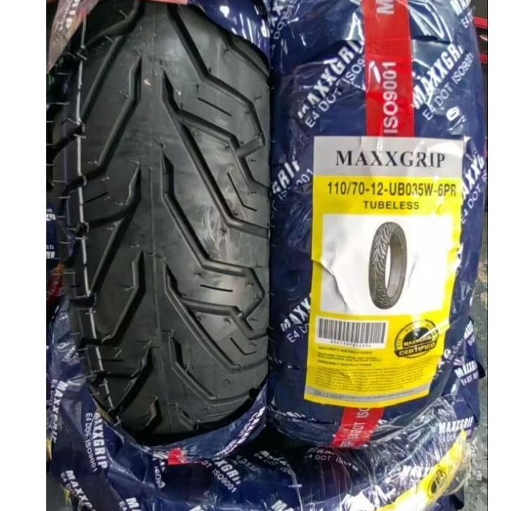 MAXXGRIP TIRES TUBELESS 110/70/12 120/70/12 130/70/12 100/90/12 110/90/12 free sealant and pito ...