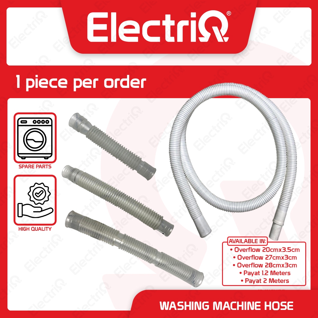 Electriq | Washing Machine Hose Overflow(20cm x 3.5cm, 27cm x 3cm,28cm ...
