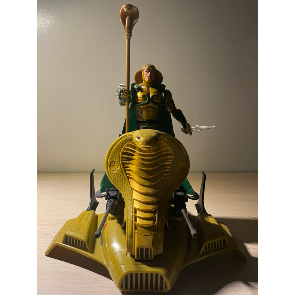 HASBRO G.I. Joe Classified Serpentor & Air Chariot SDCC Pulsecon ...