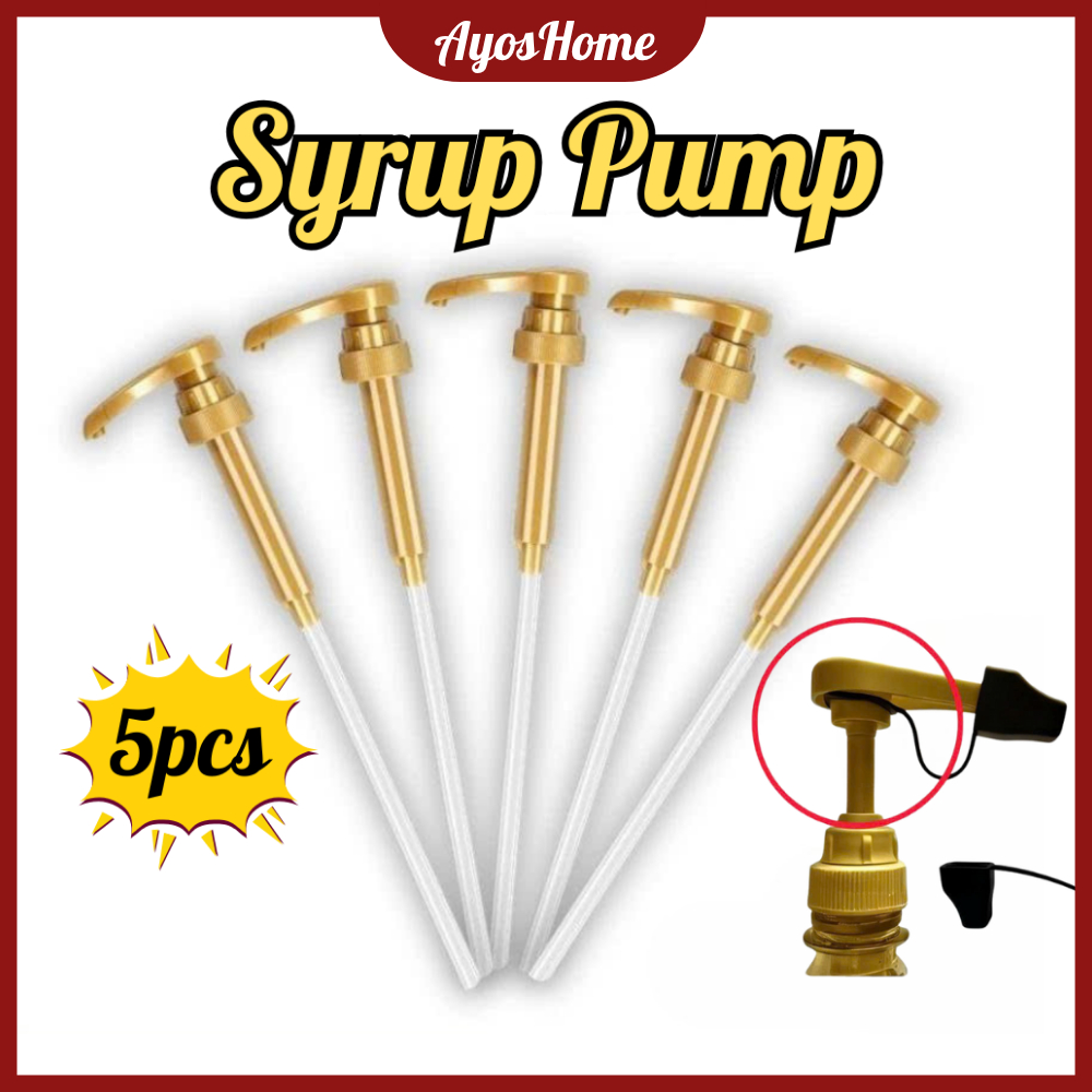 Syrup Pump faucet Pressure Hand Pump Pressure Metering Pump Head Multi ...