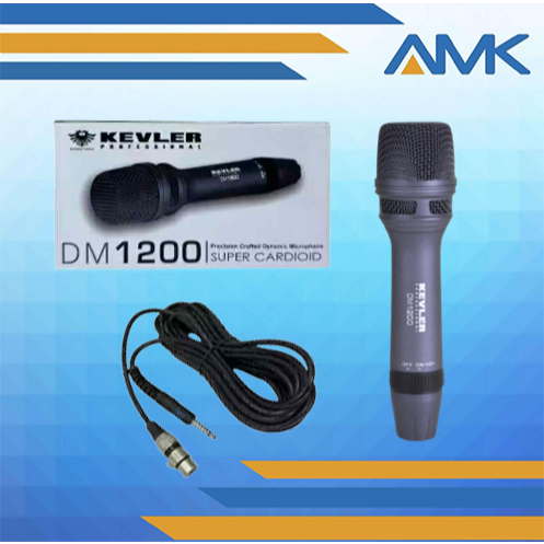Kevler Professional DM-1200 Precision Crafted Dynamic Microphone Super ...