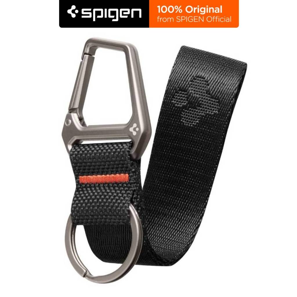 Spigen Carabiner Black Strap + Key Ring | Shopee Philippines