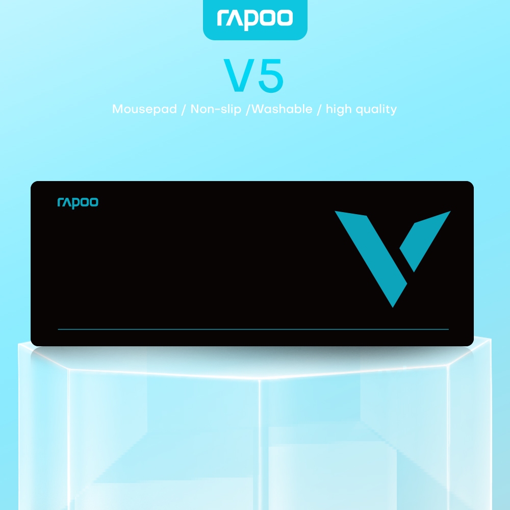 Rapoo V3 / V5 Gaming Mouse Pad (Black) | Shopee Philippines