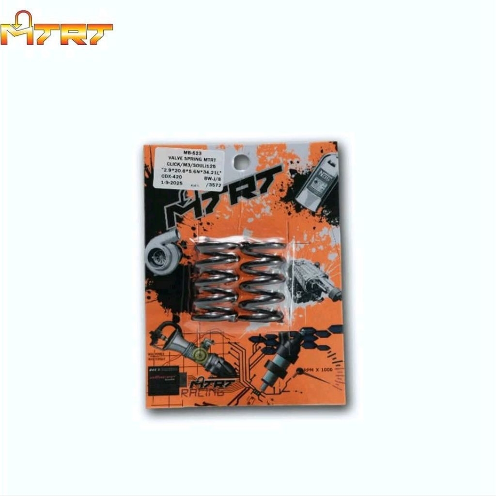 MTRT VALVE SPRING M3/CLICK/SOUL i 125 MB-523 | Shopee Philippines