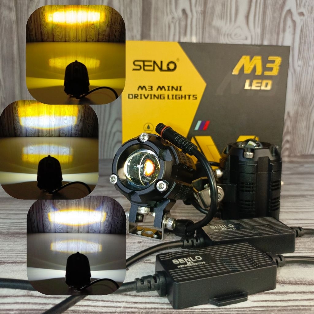 SENLO M3 MINI DRIVING LIGHT V3 | 70 WATTS | 6 MONTHS WARRANTY | Shopee ...
