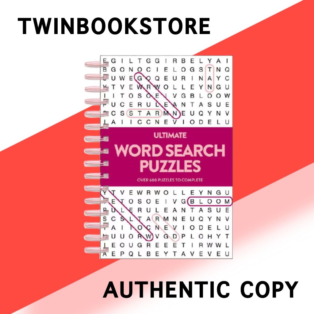 ULTIMATE WORD SEARCH PUZZLES OVER 600 PUZZLES TO COMPLETE | Shopee ...