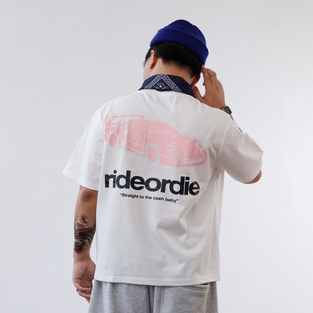 BUY1 GET 1 Shorter Length Wider Width Boxfit Graphic Shirt - "FACTORY ...